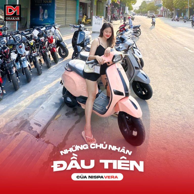 Xe điện Vespa giá bao nhiêu? 12+ mẫu xe điện dáng Vespa đẹp