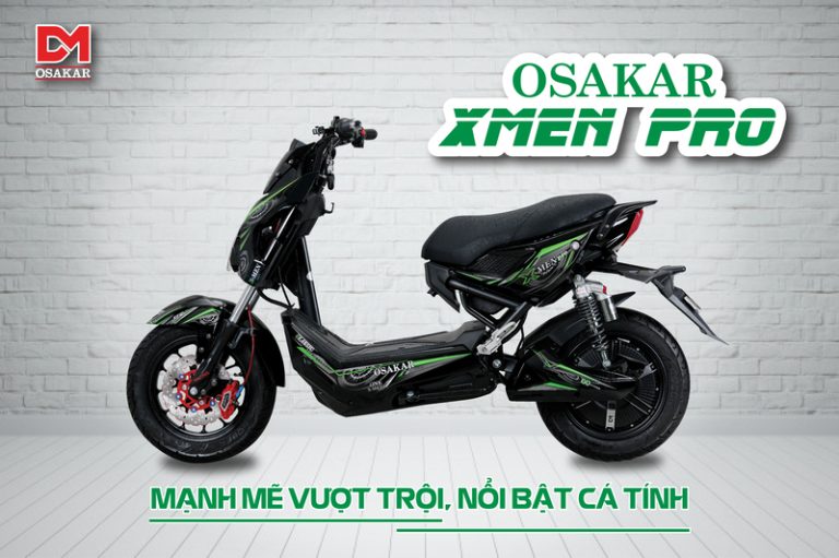 Các loại xe máy điện Xmen OSAKAR CÁ TÍNH nhất 2025
